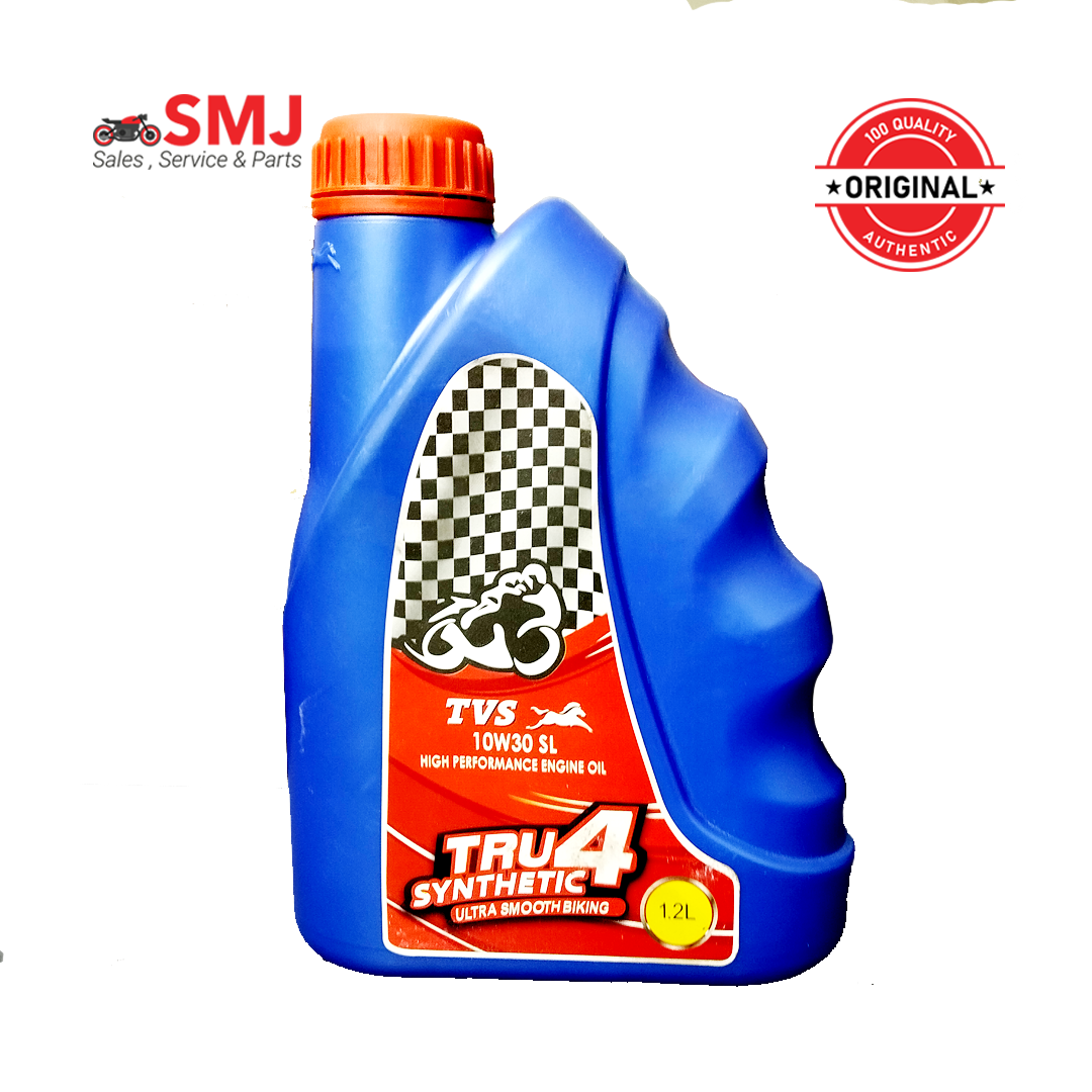 Tvs Tru4 Semi Synthetic Engine Oil 1Lt - SMJ Bikes
