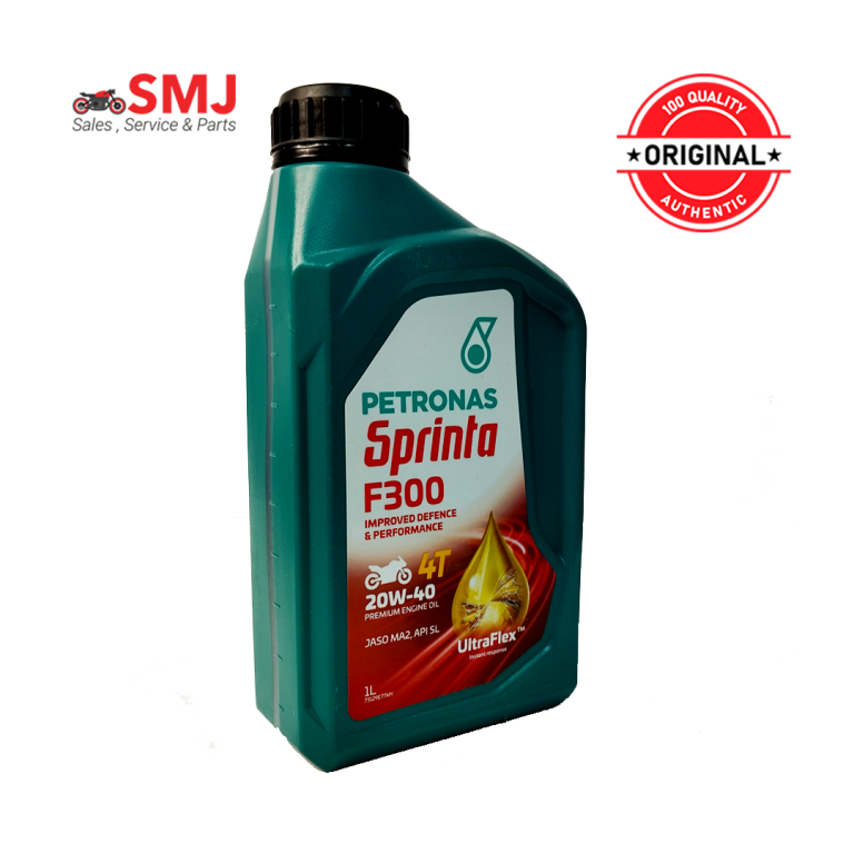 Petronas Sprinta F300 4T 20w40 Premium Engine Oil