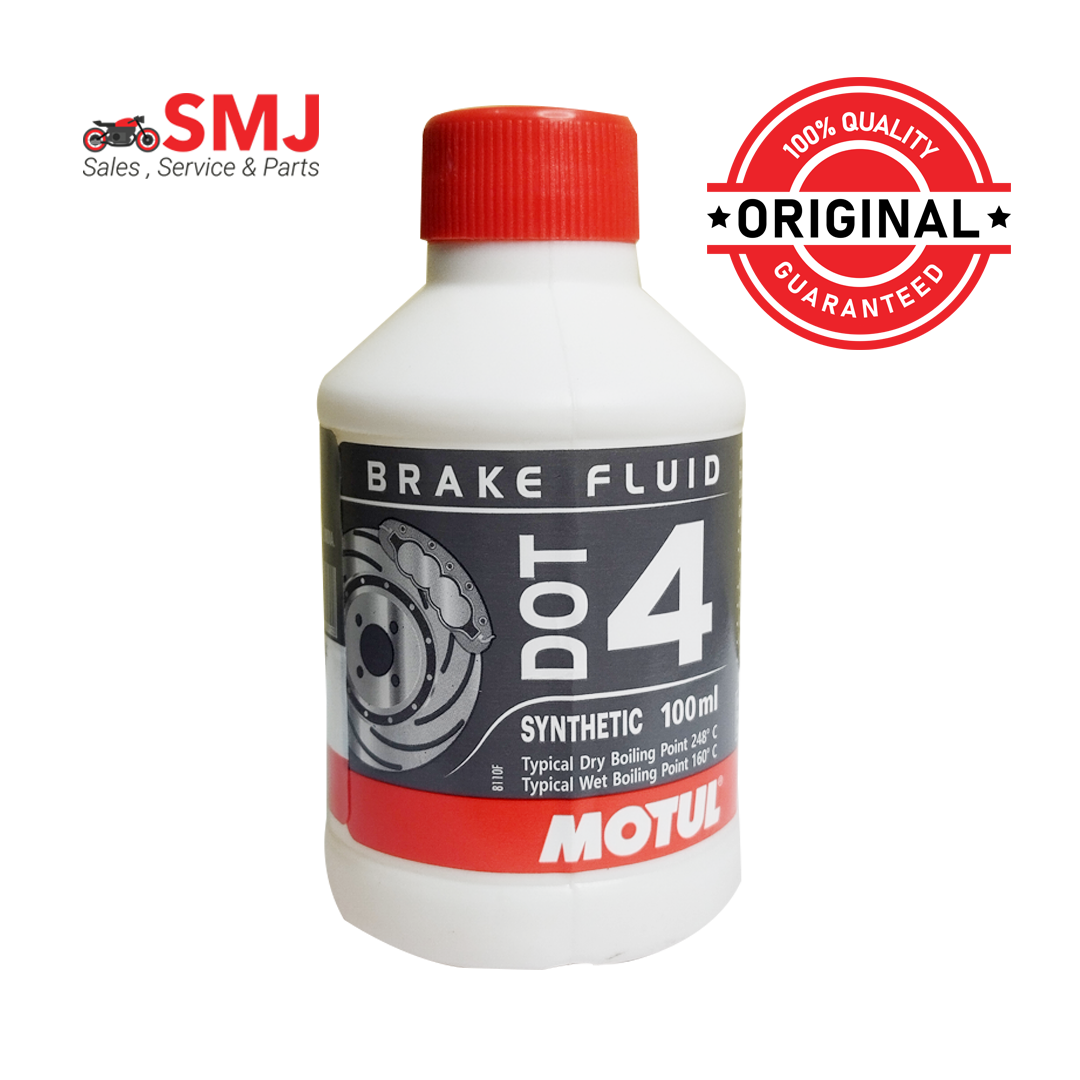 Motul Brake Fluid / Brake Oil Dot 4-100 ml - SMJ Bikes