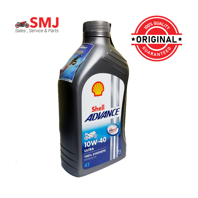Shell Advance Ultra 10w-40 Full Synthetic Engine Oil - SMJ Bikes